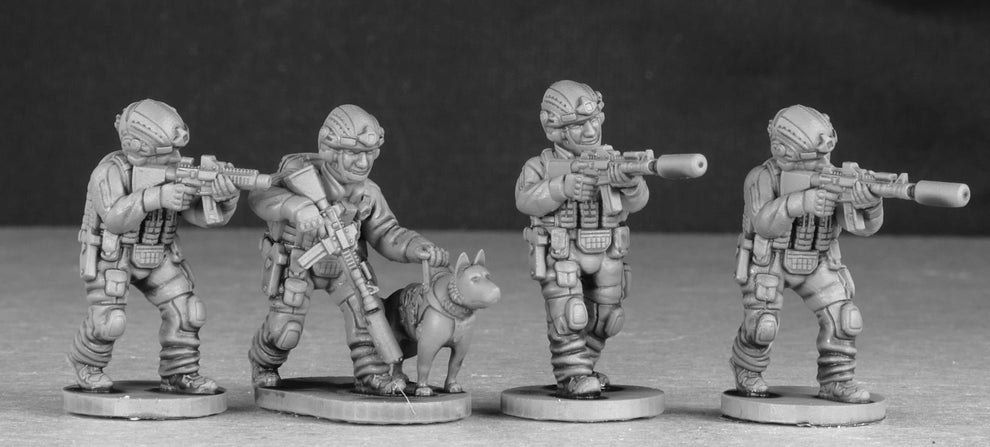 28mm Modern Resin Israeli Shaldag Special Forces Miniatures Pack ...