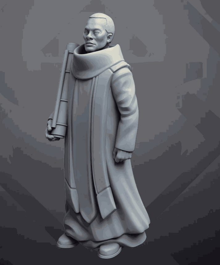 32mm Imperial Orator Resin Miniatures Printed Models – Special Artizan ...