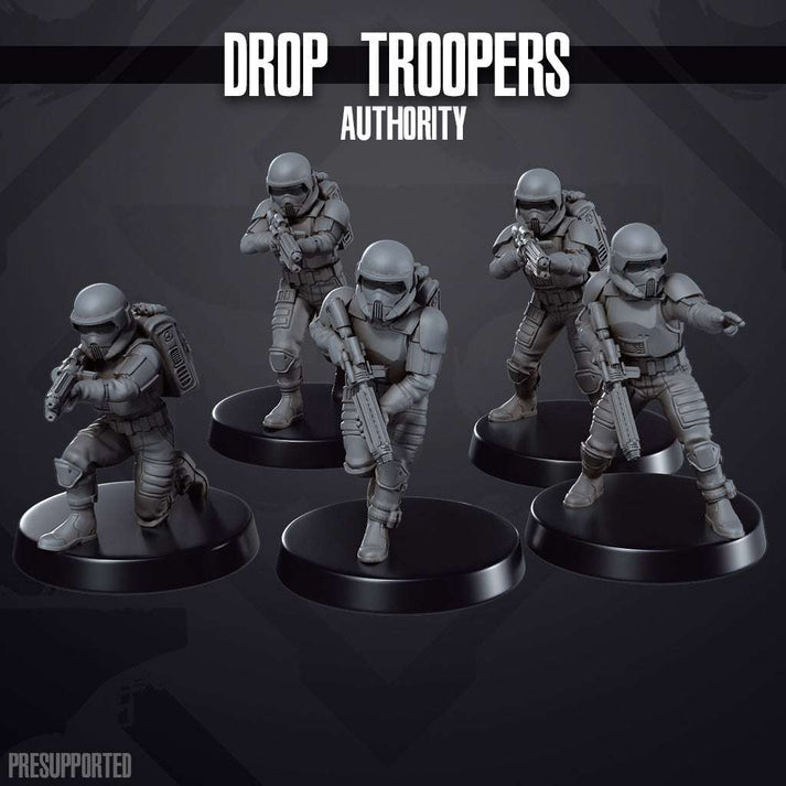 32mm Drop Troopers – Special Artizan Service Miniatures