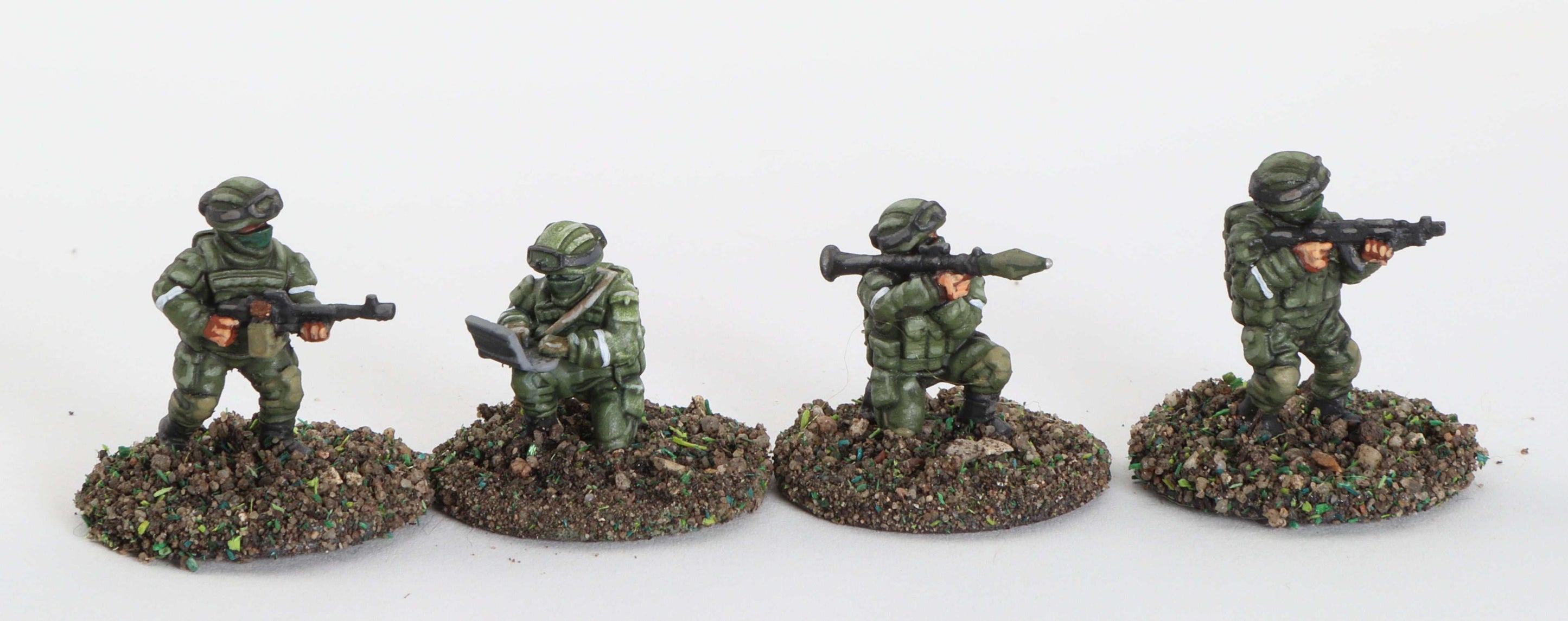15mm Modern Russian Soldiers 1 – Special Artizan Service Miniatures