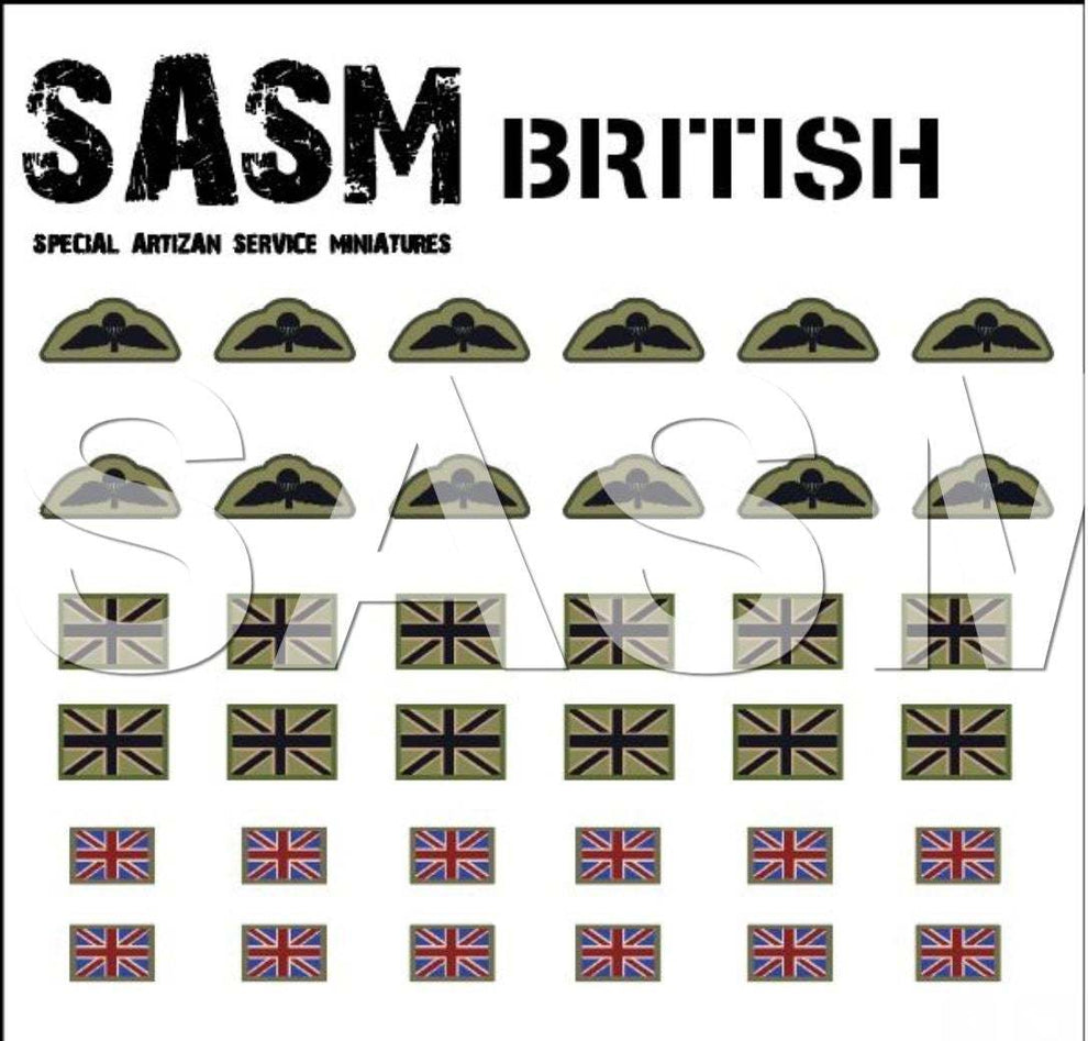 28m British Decals - High Quality Miniature Decal Sheet – Special ...