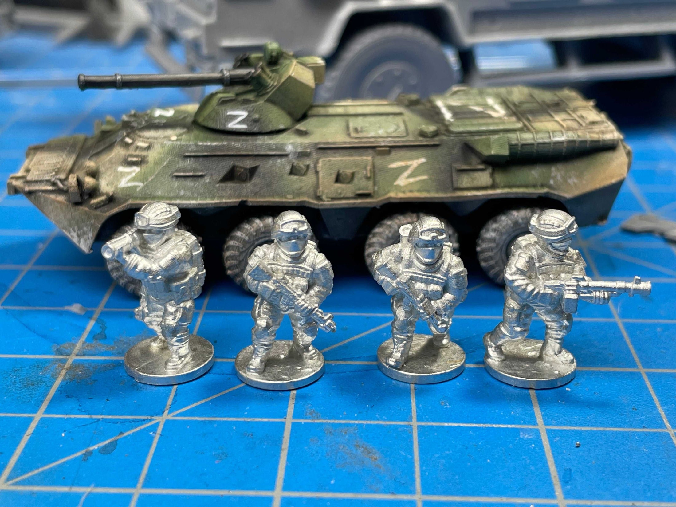 15mm Modern Russian Soldiers 1 – Special Artizan Service Miniatures